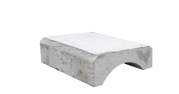 Concrete Crossing Block 425 x 500mm