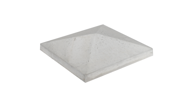 Concrete Pyramid Cap 335mm - Natural