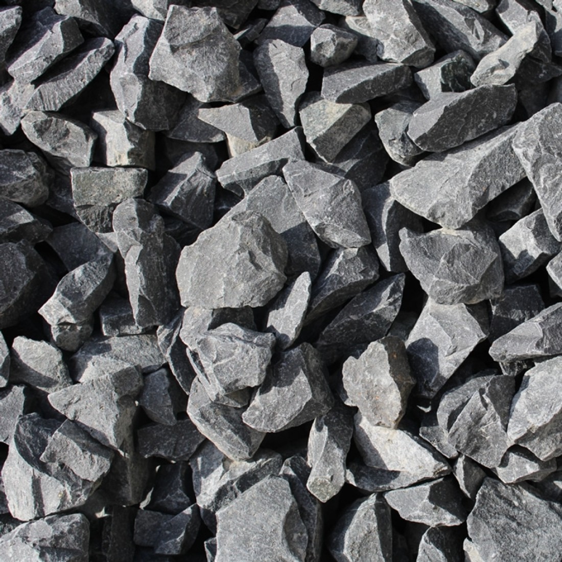 Blackstone Chip 50mm - Cubic Metre