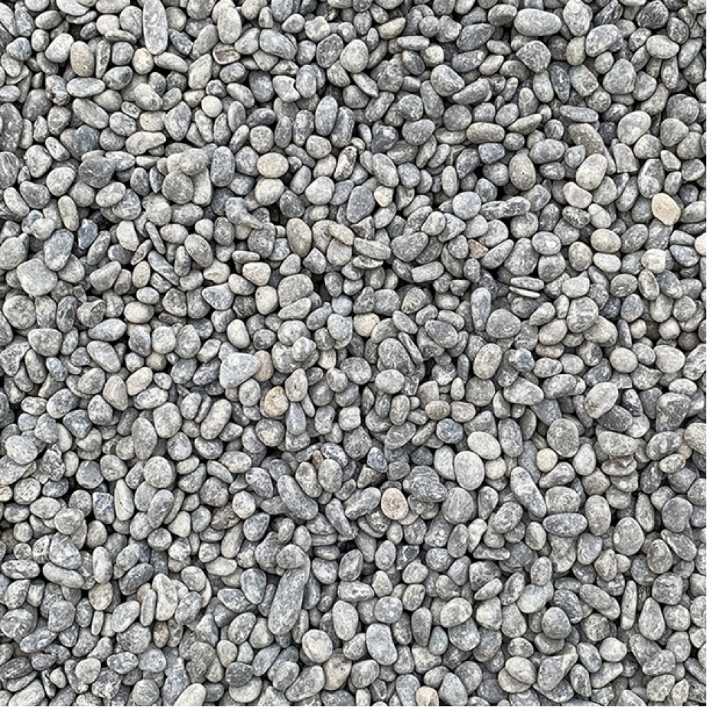 Greystone Round Stones 19mm - Cubic Metre