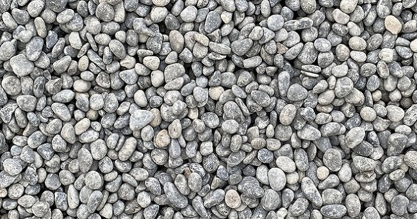 Greystone Round Stones 19mm - Cubic Metre