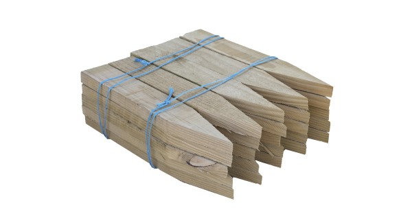 Timber Pegs 75 x 25 x 450mm - 25 Pack