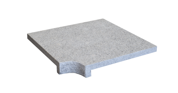 granite, dropface, internal, corner, coping, paver, flamed, 480, 480mm ...