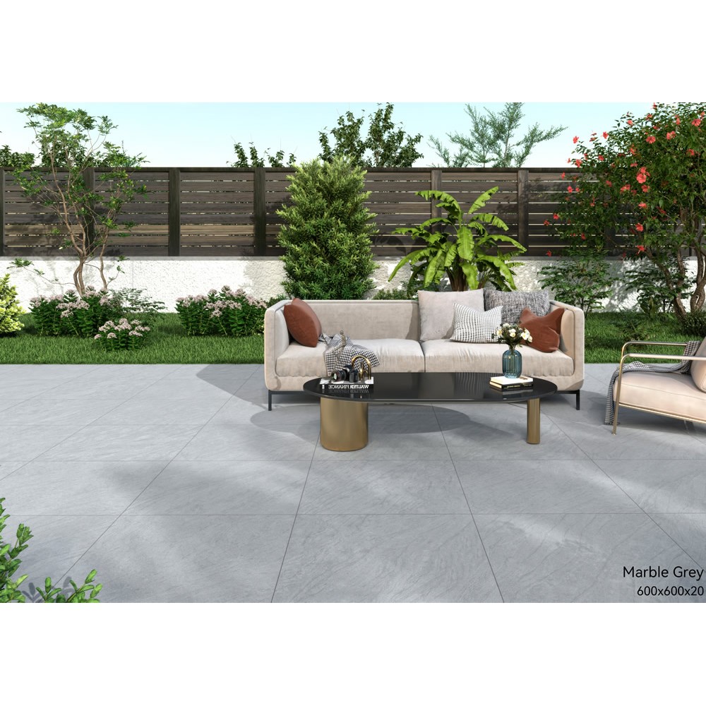 porcelain, arris, edge, coping, paver, 600, 300mm, marble, grey, paving